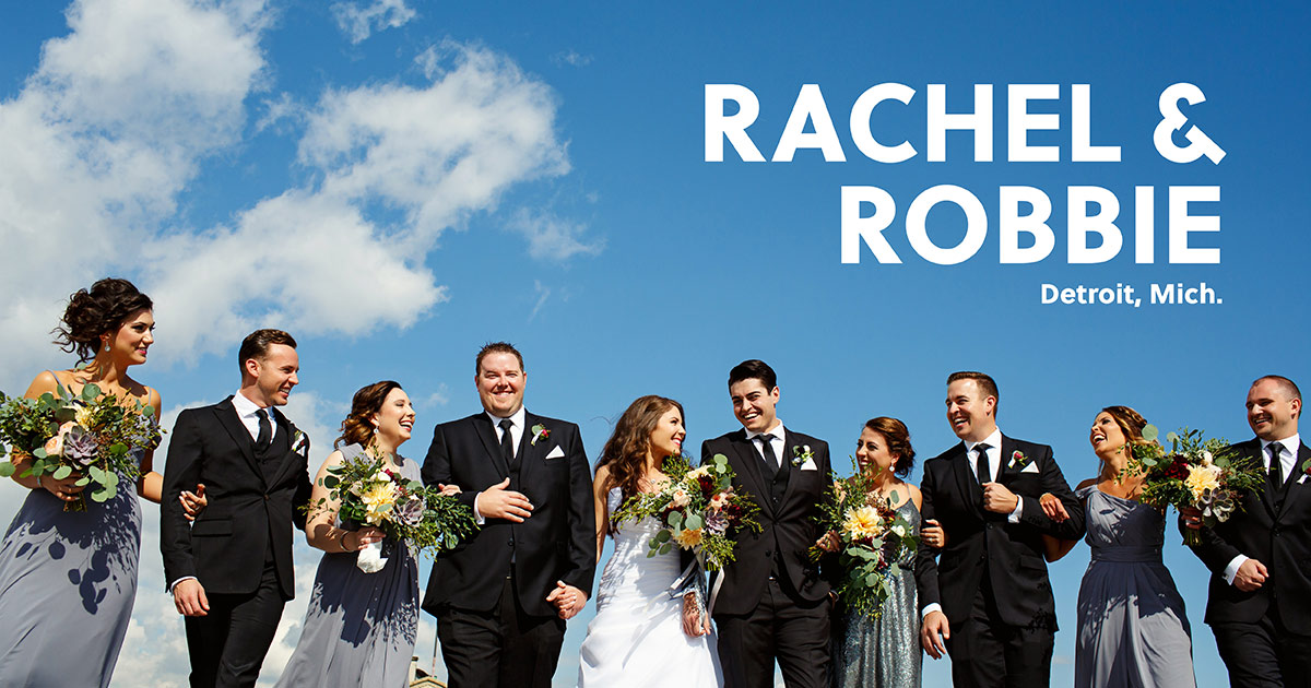 Rachel & Robbie - bobbi photo